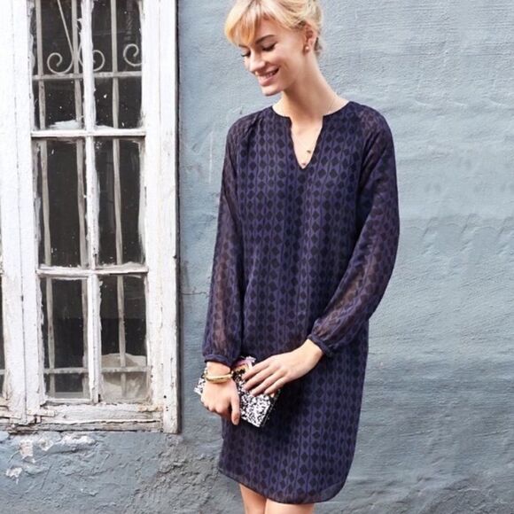 CAbi | Dresses | Cabiharlequin Diamond Shift Dress Lined Womensmedium ...